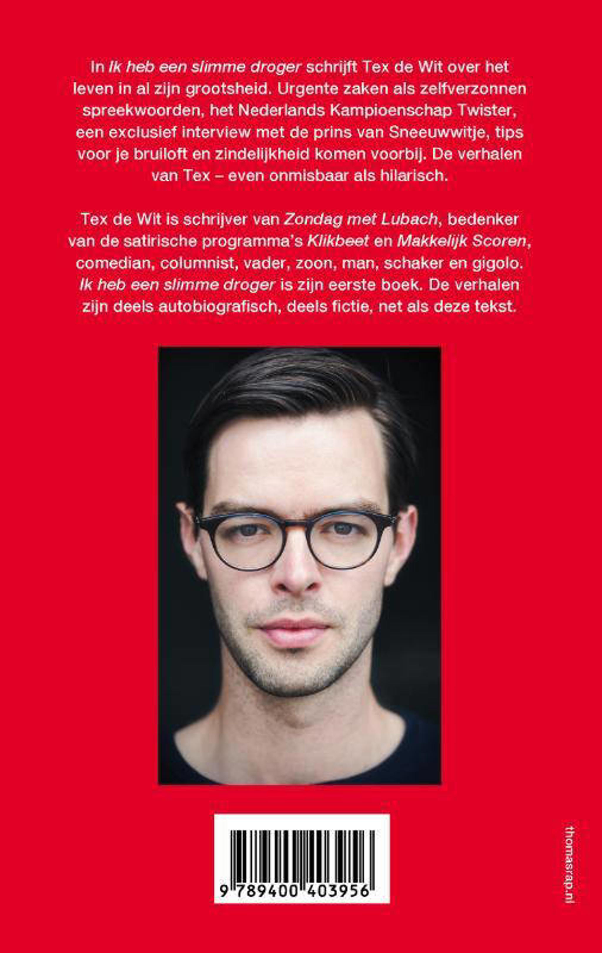 Tex de Wit Ik heb een slimme droger | wehkamp