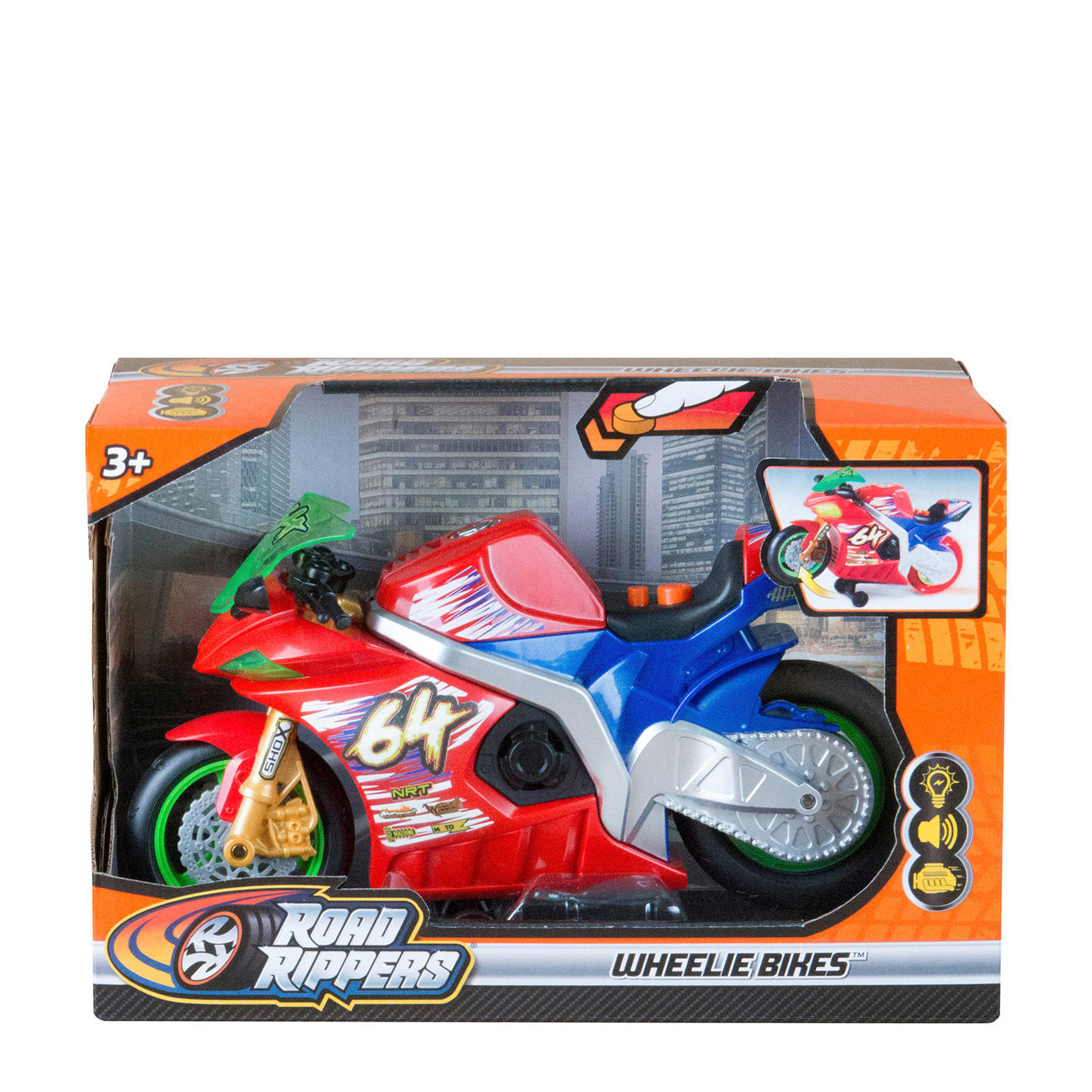 Road Rippers Wheelie nitro racemotor | wehkamp