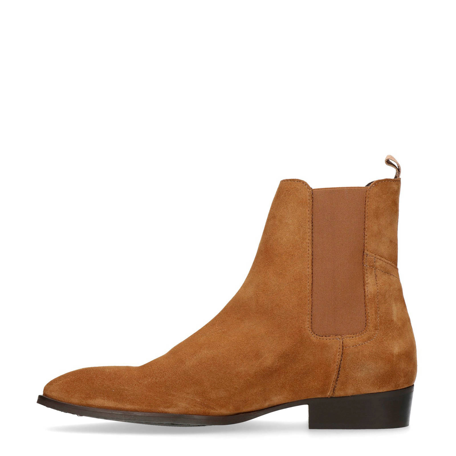 Sacha suède chelsea boots bruin | wehkamp