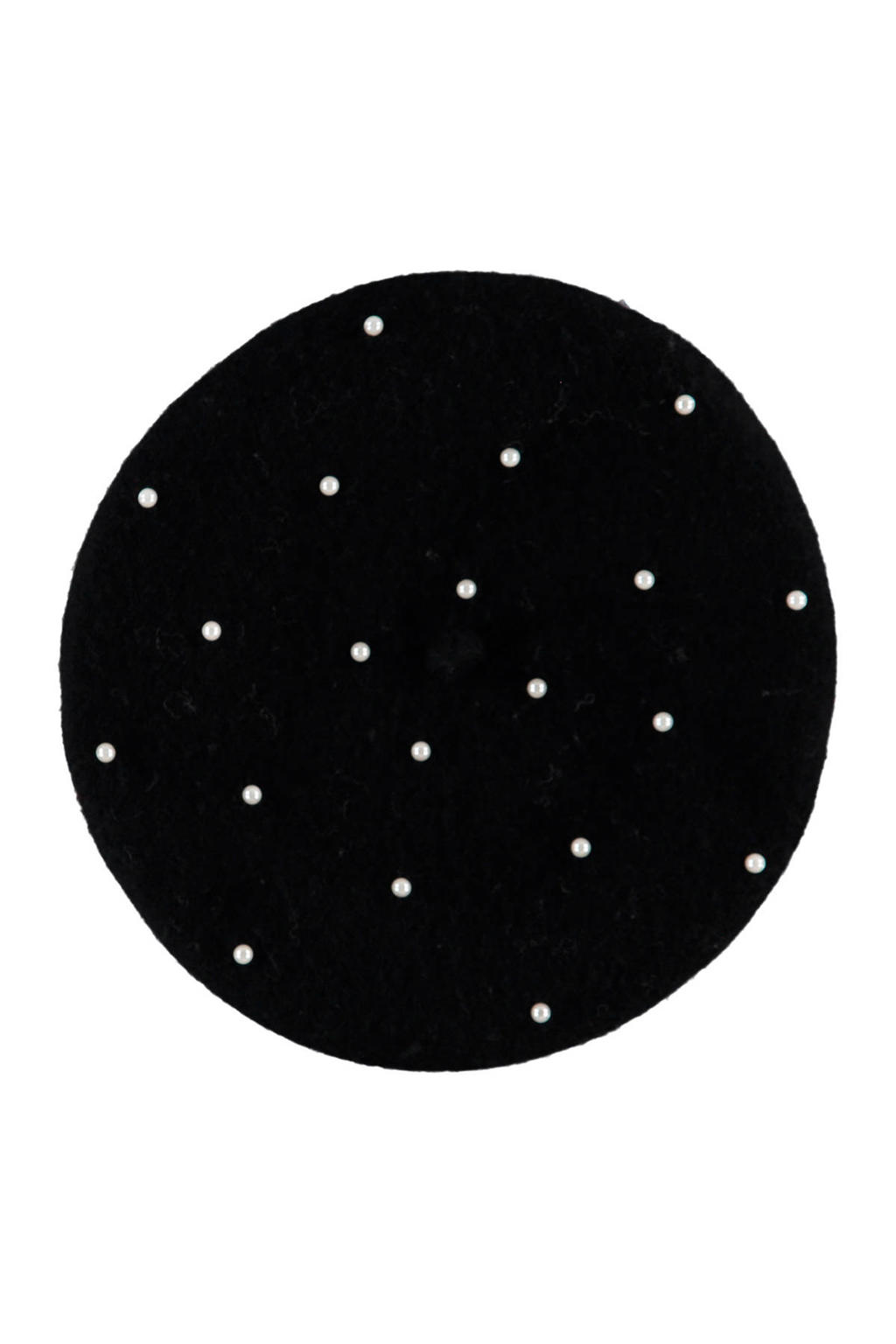 Sarlini baret zwart | wehkamp