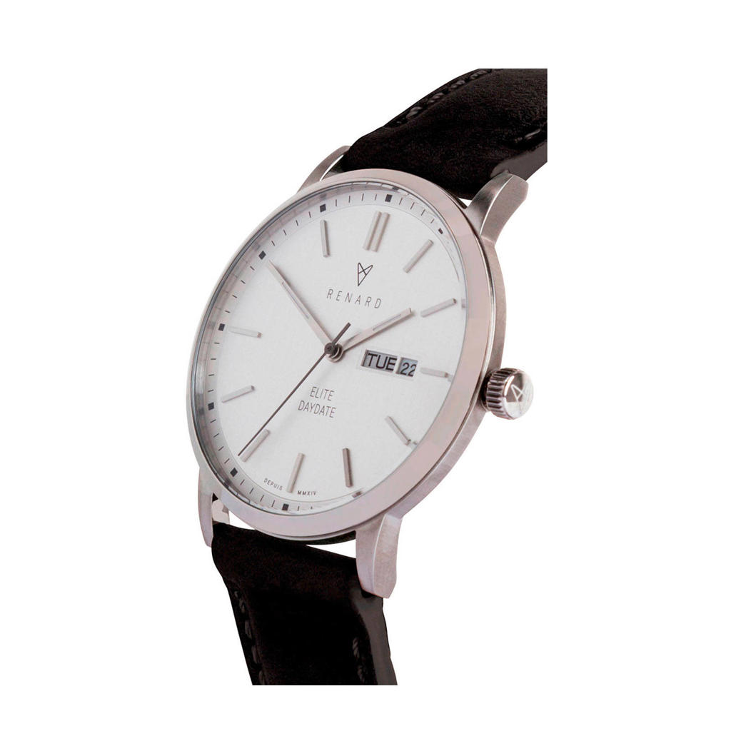 Renard horloge RD381SS10VBK zwart | wehkamp