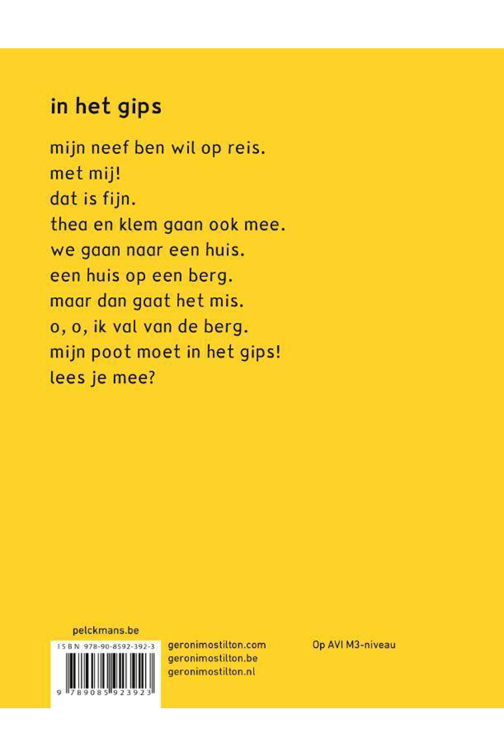 Geronimo Stilton In het gips kopen? | Morgen in huis | wehkamp