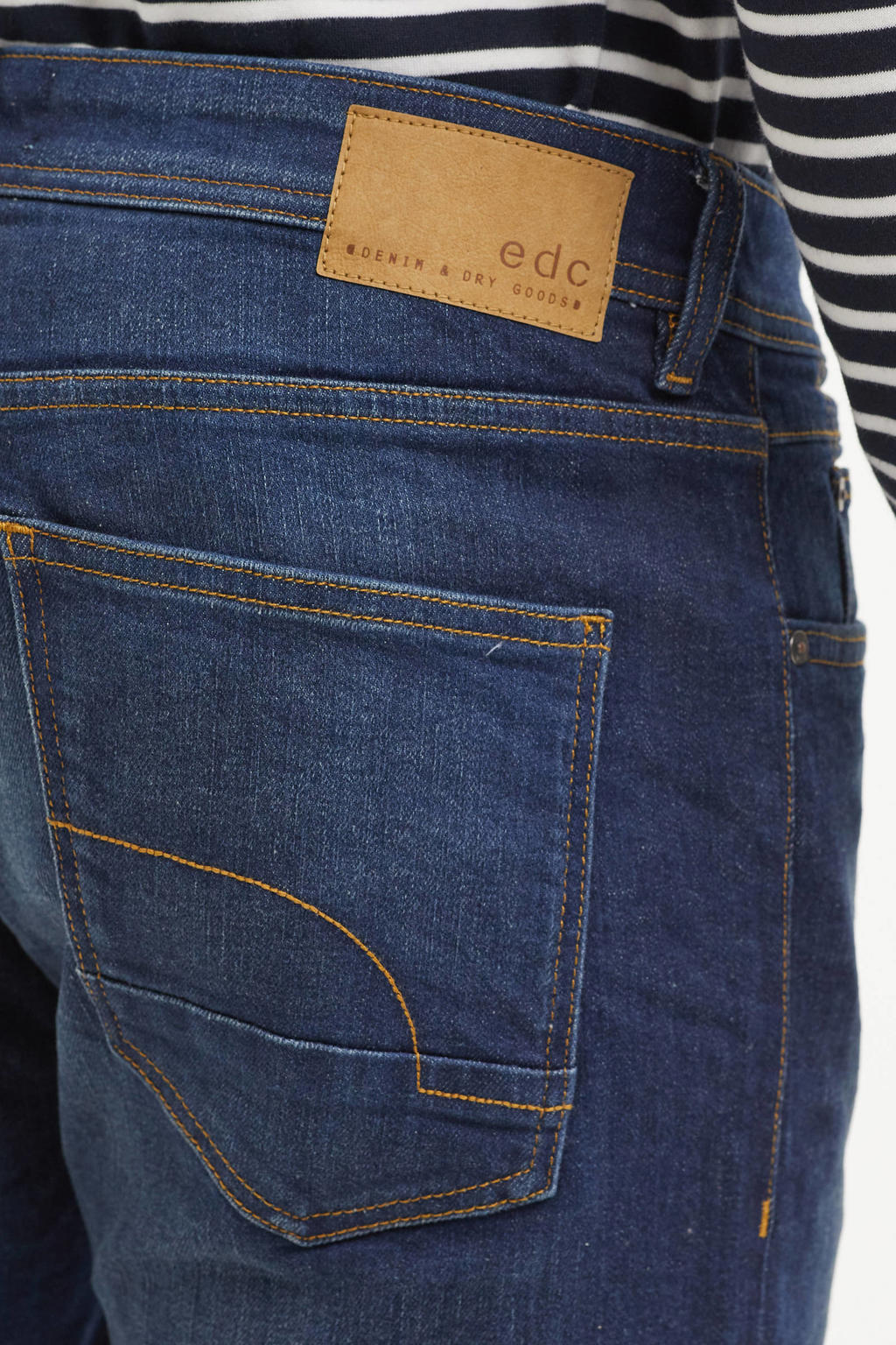 edc Men slim fit jeans 901 blue | wehkamp