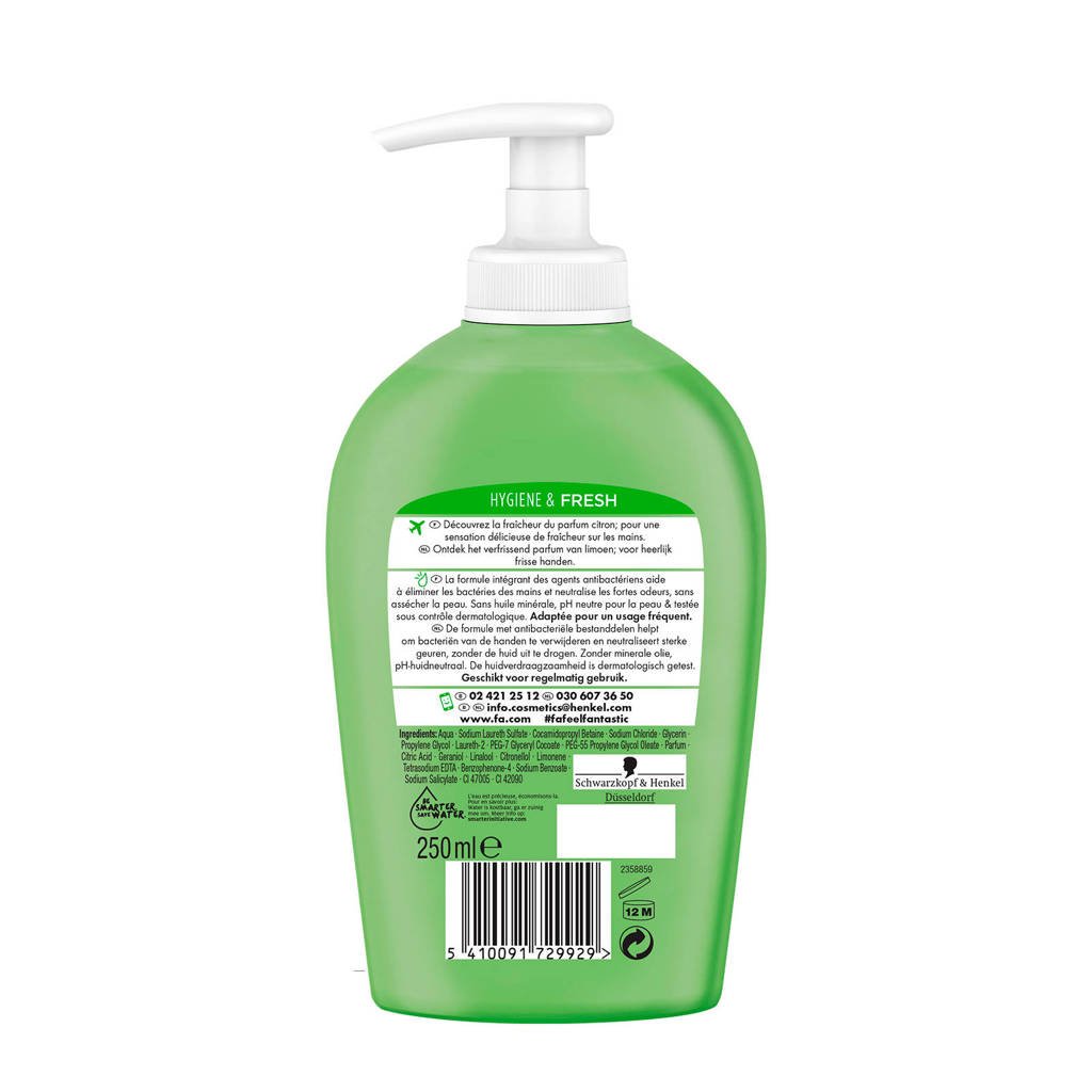 Fa Liquid Soap Hygiene&Fresh - 6x 250ml multiverpakking | wehkamp