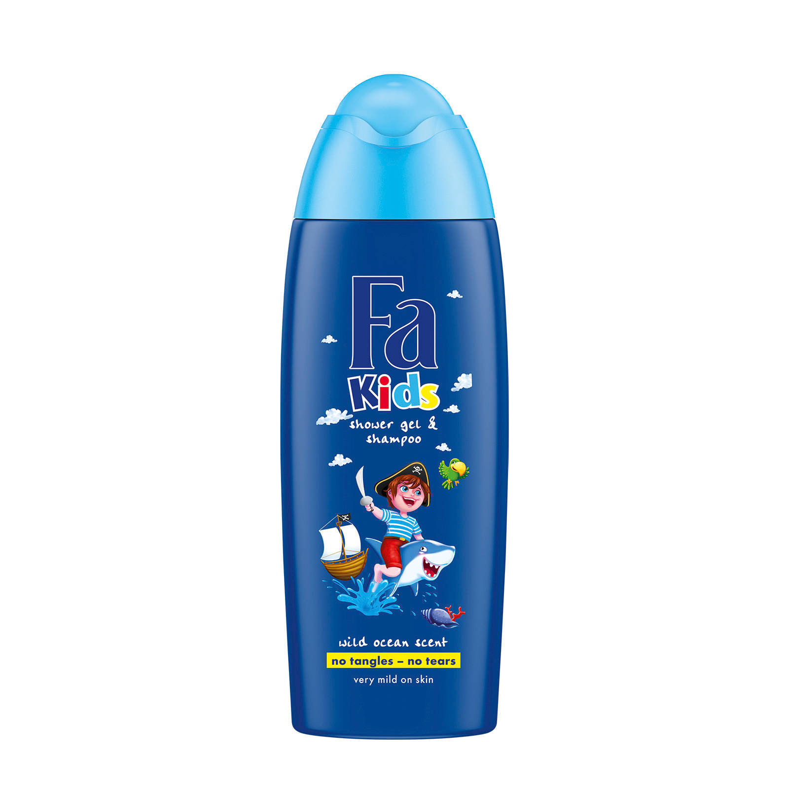 Fa Kids Douche & Shampoo Pirate - 6x 250ml multiverpakking | wehkamp