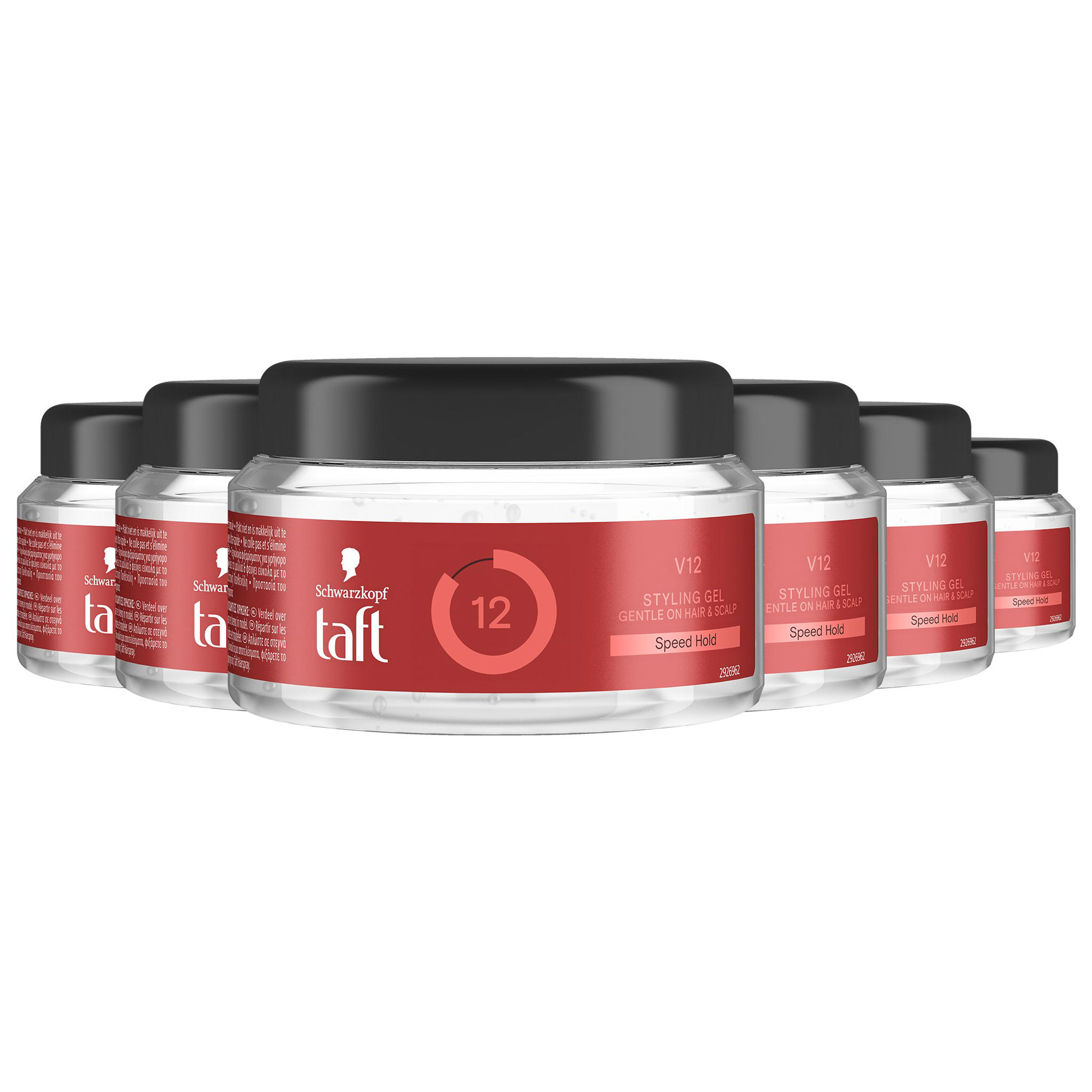 Schwarzkopf Taft V12 Power Gel - voordeelverpakking - 6 x 250 ml | wehkamp