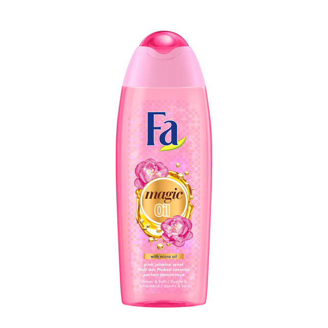 Fa Magic oil Pink Jasmine badschuim - 6x 500ml multiverpakking | wehkamp
