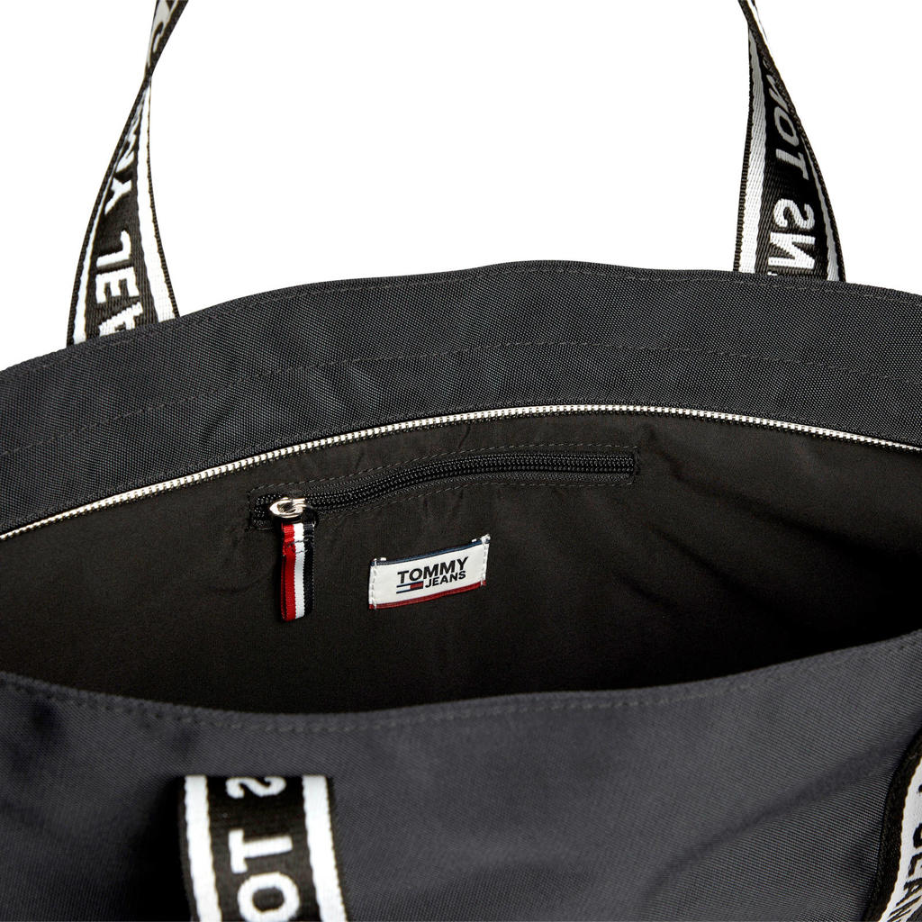 Tommy Hilfiger shopper zwart | wehkamp