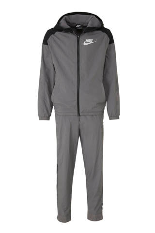 Nike trainingspak grijs | wehkamp