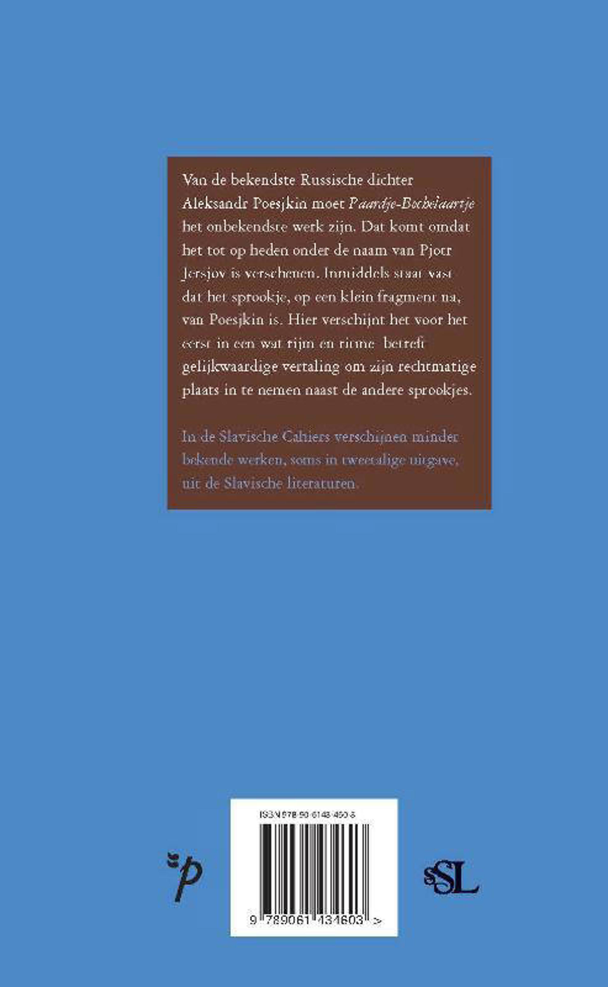 Aleksandr Poesjkin Slavische Cahiers: Paardje-Bochelaartje | wehkamp