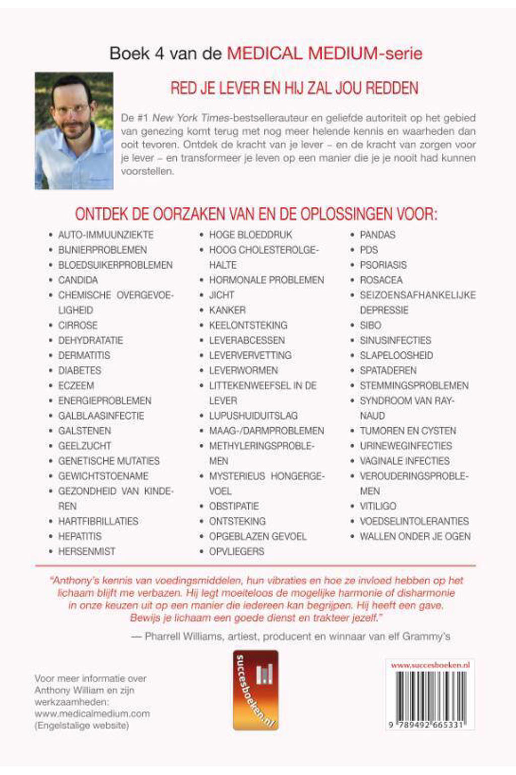 Anthony William Medical Medium Liver Rescue Nederlandse Editie | wehkamp