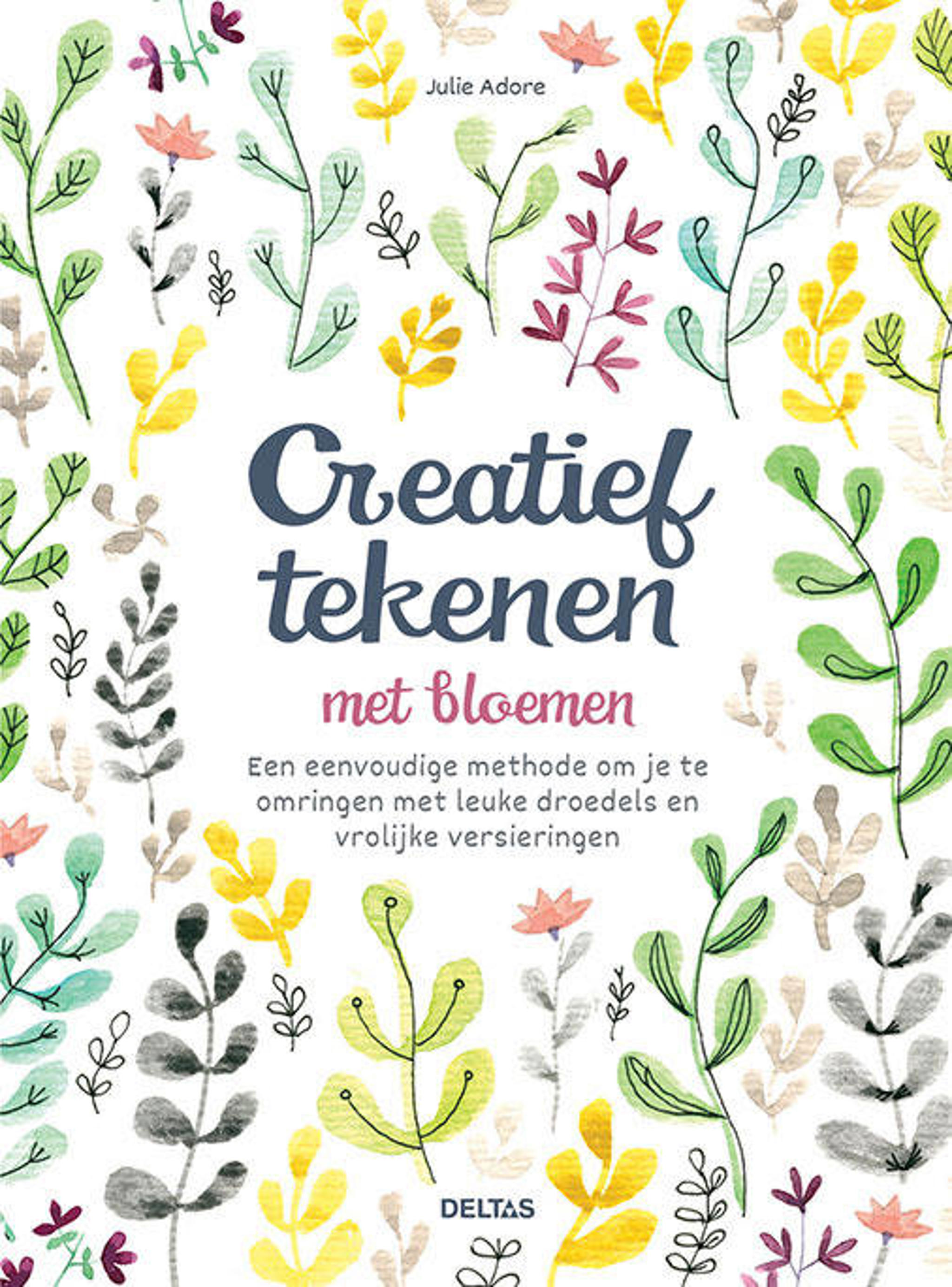 Julie Adore Creatief tekenen met bloemen | wehkamp