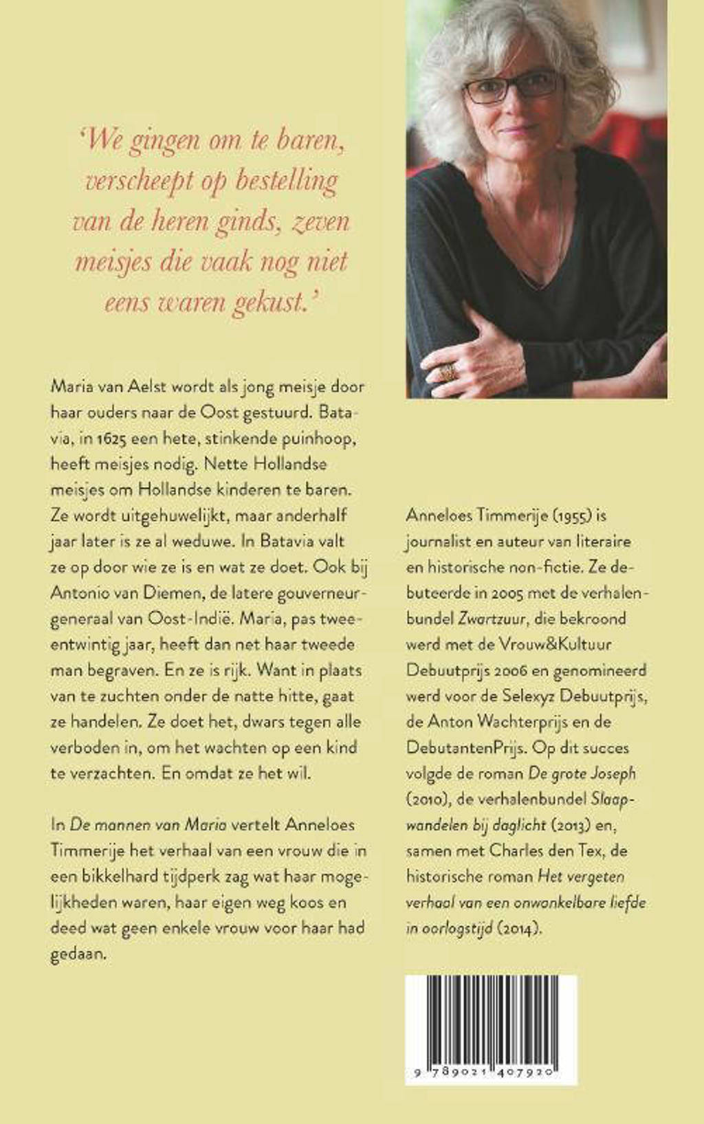 Anneloes Timmerije De mannen van Maria | wehkamp