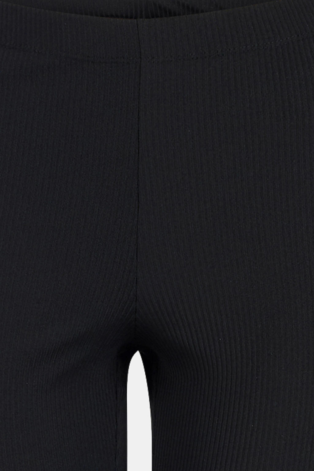 Shoeby flared broek Rib Flare zwart | wehkamp
