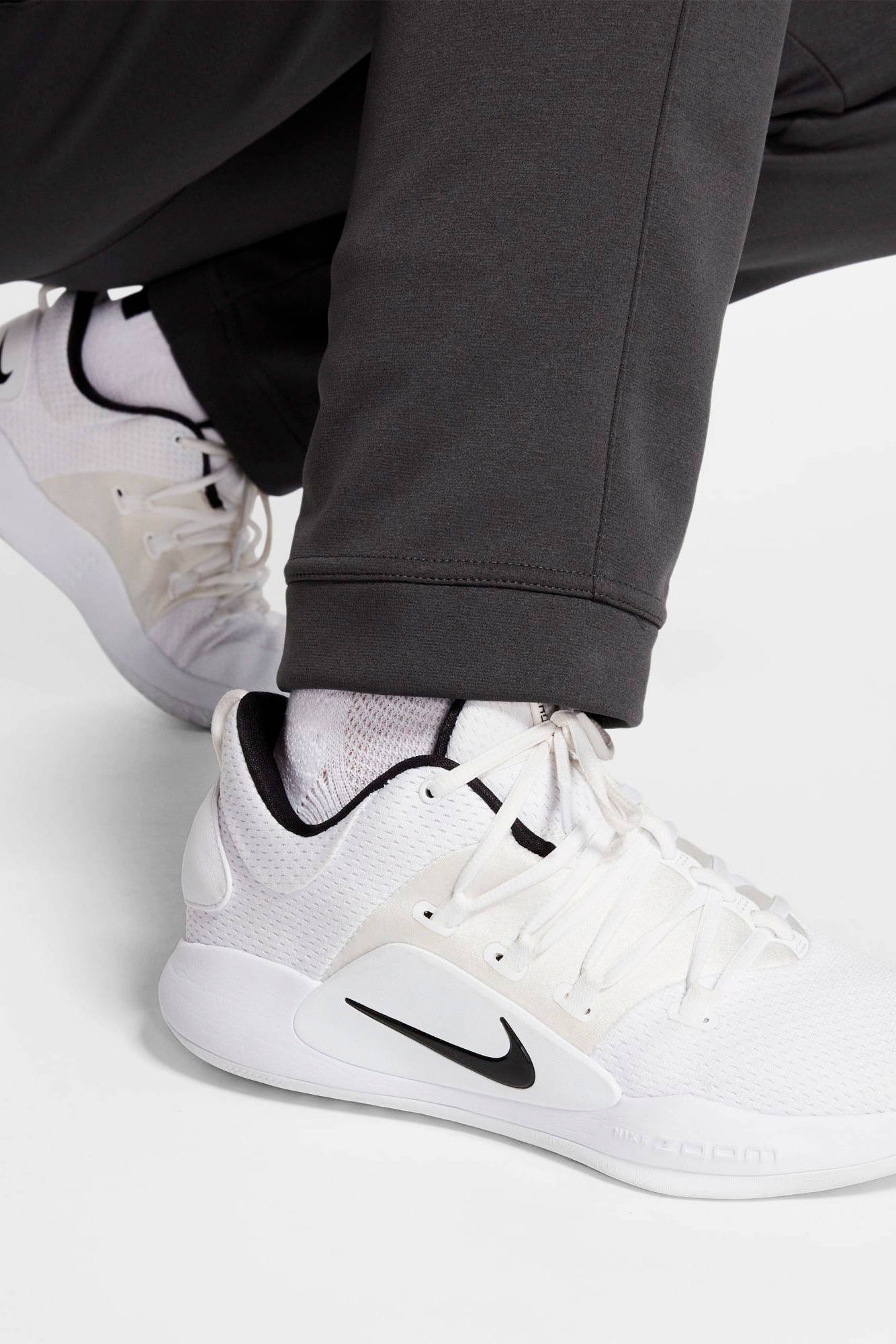 Nike thermo sportbroek antraciet | wehkamp