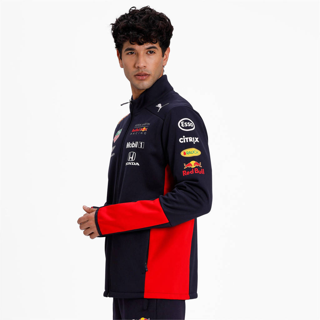 Puma Red Bull Racing softshell vest donkerblauw | wehkamp