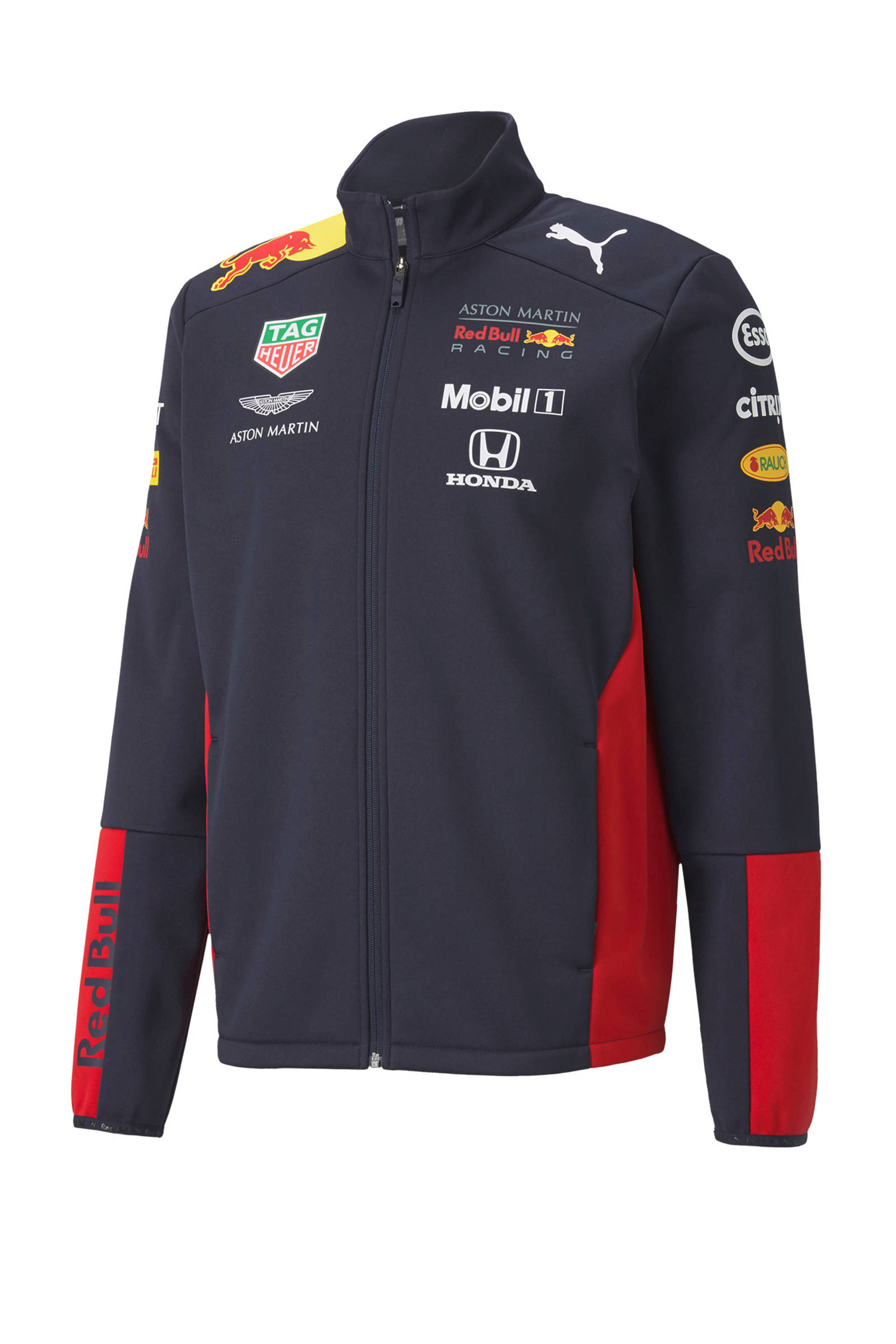 Puma Red Bull Racing softshell vest donkerblauw | wehkamp