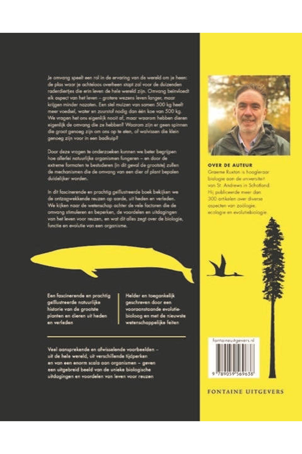 Graeme D. Ruxton Reuzen van de natuur | wehkamp