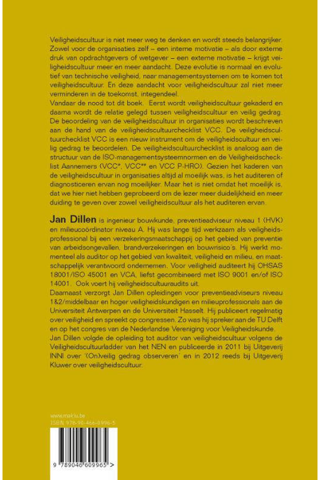 Jan Dillen Veiligheidscultuur | wehkamp