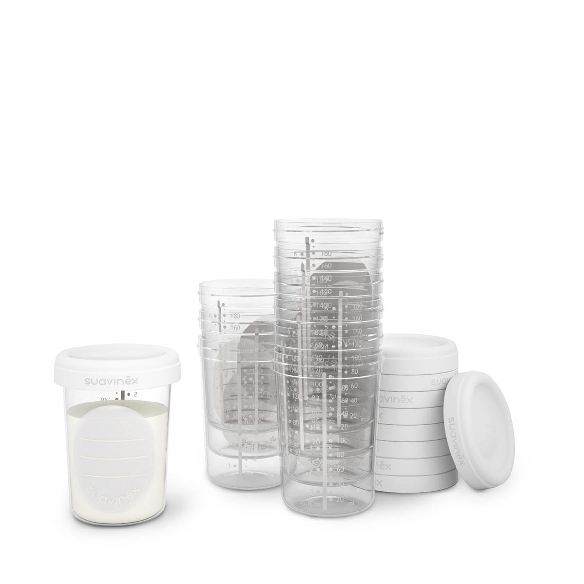 Suavinex moeder-/poedermelk bewaarbakje (10 stuks) | wehkamp