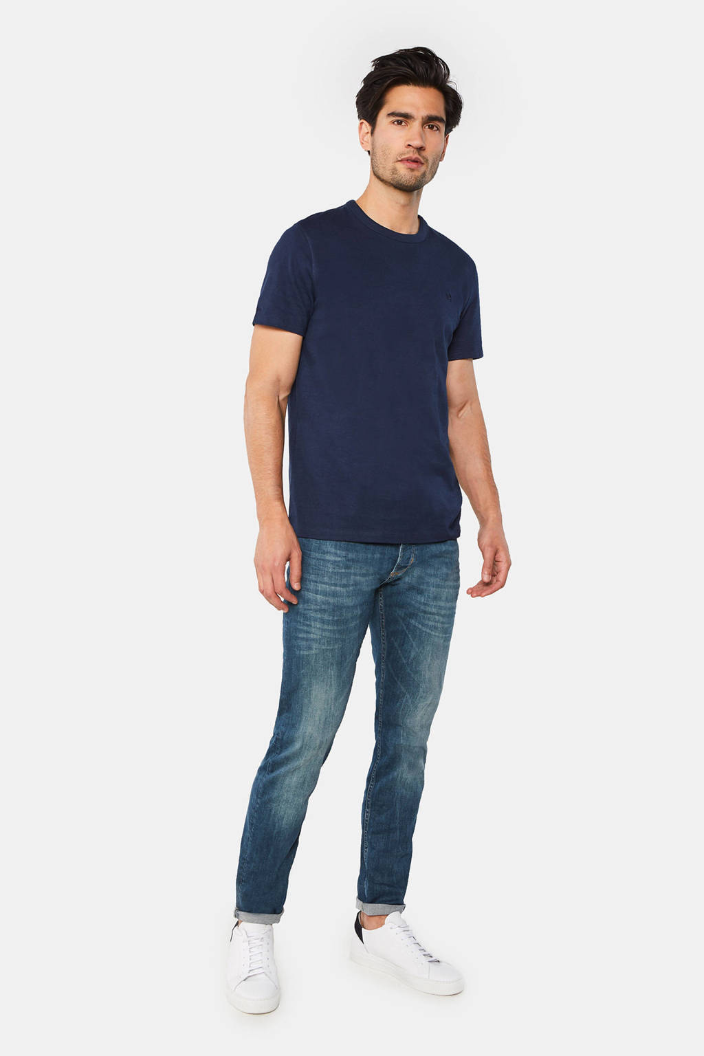 WE Fashion skinny jeans green cast denim | wehkamp