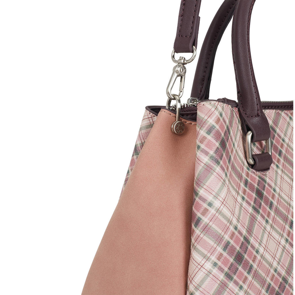 Parfois handtas roze | wehkamp