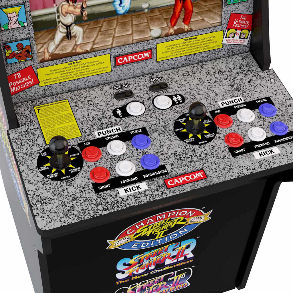 Arcade1Up Arcade Street Fighter | wehkamp