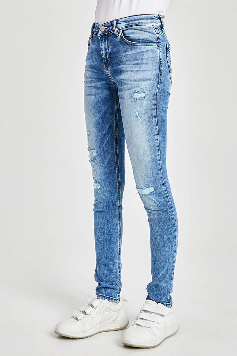 LTB skinny jeans Isabella met slijtage neira wash | wehkamp