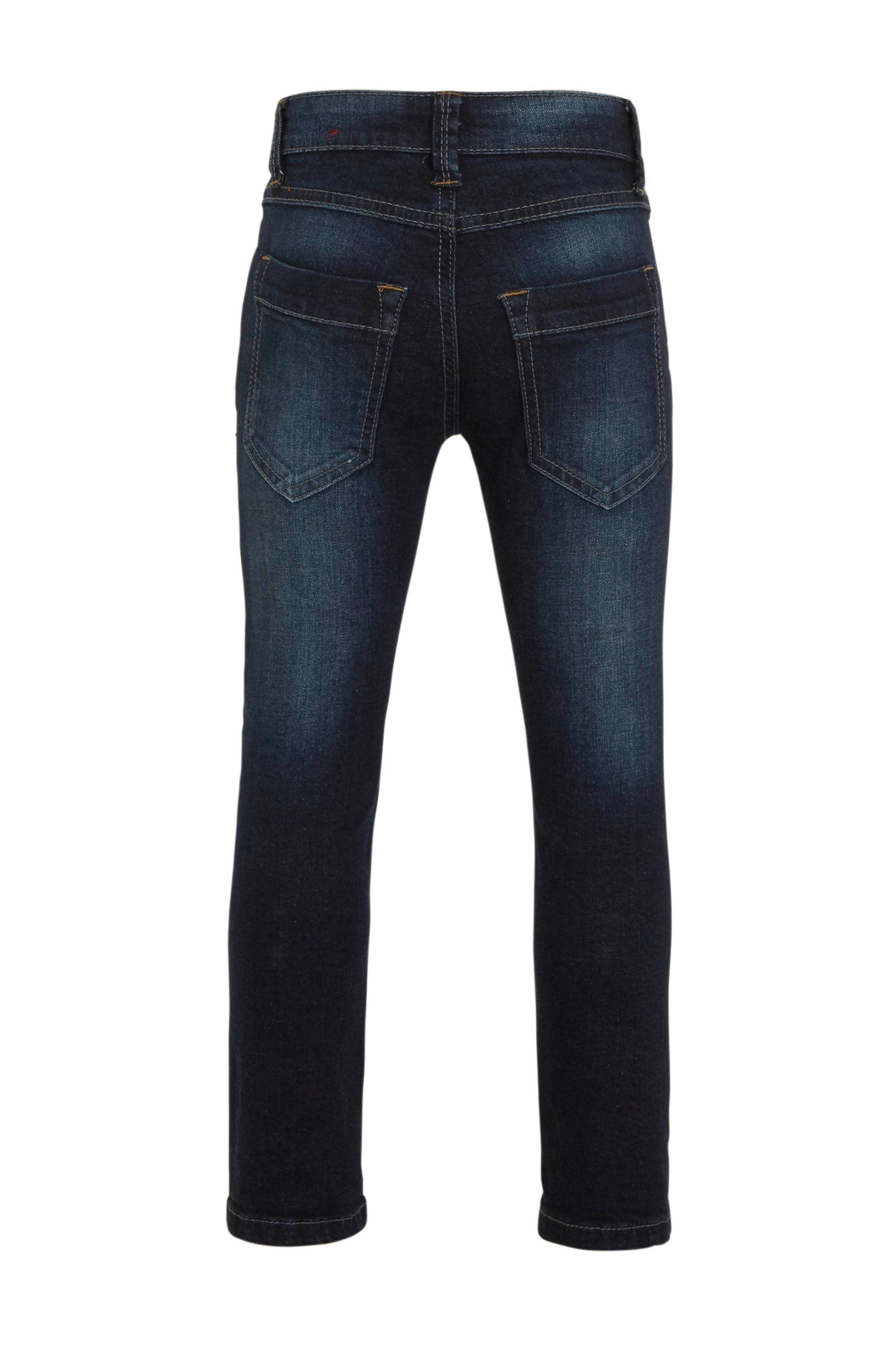 s.Oliver slim fit jeans dark denim | wehkamp