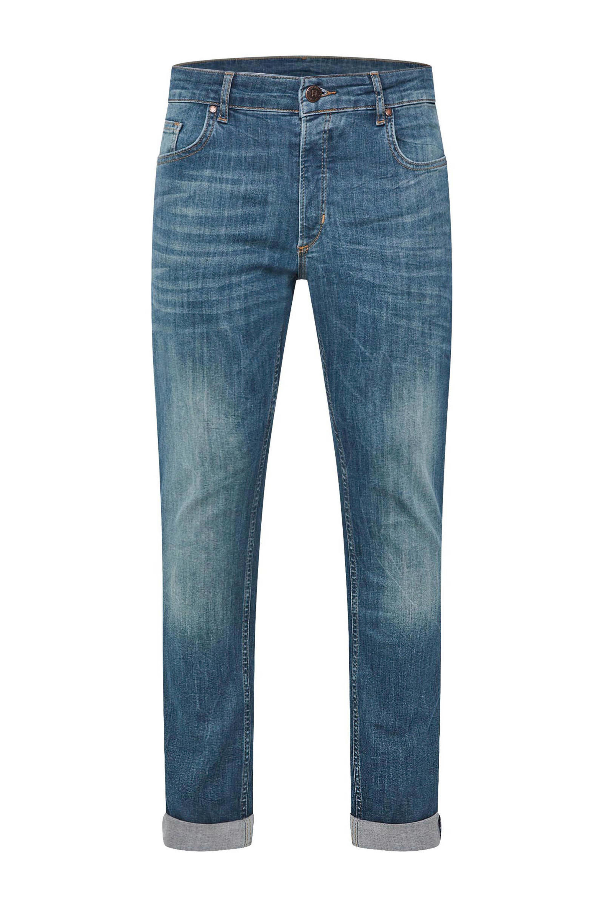 WE Fashion Blue Ridge slim fit jeans green cast denim | wehkamp