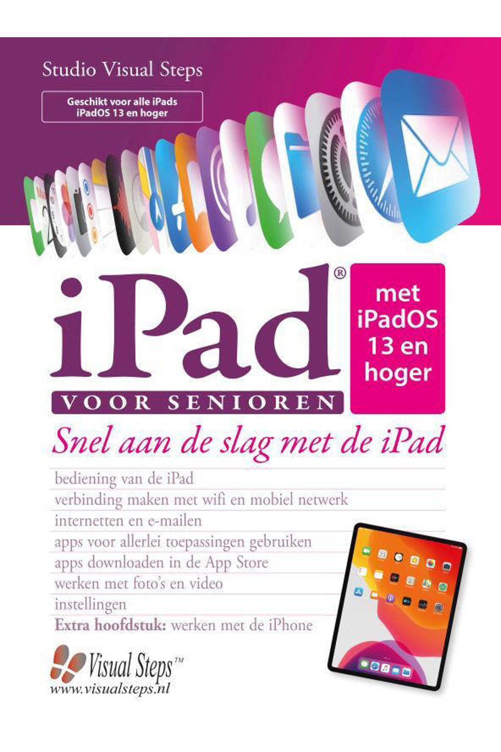 Studio Visual Steps iPad voor senioren met iPadOS 13 | wehkamp