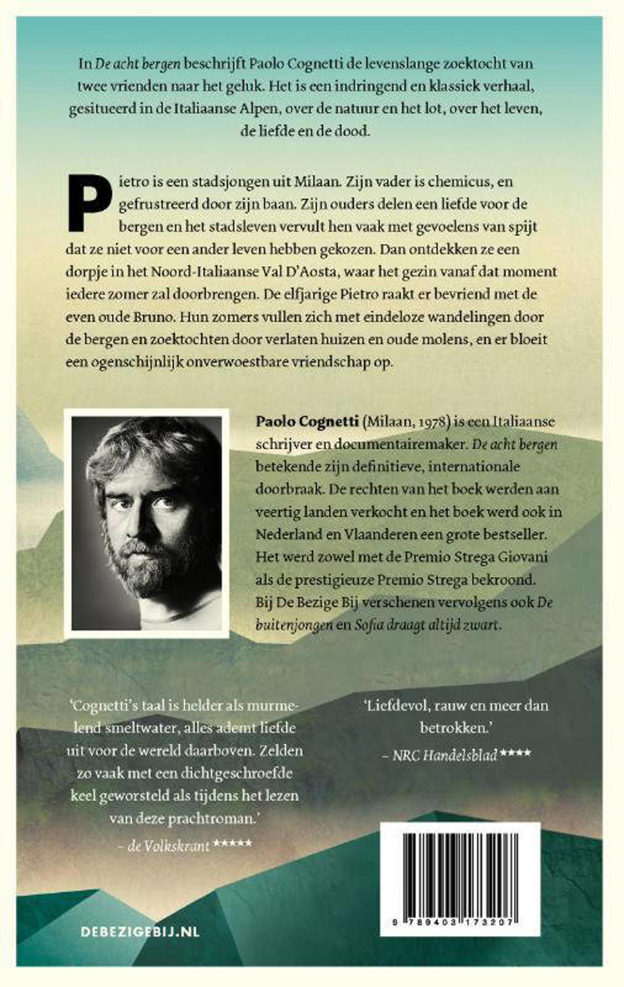 Paolo Cognetti De acht bergen | wehkamp