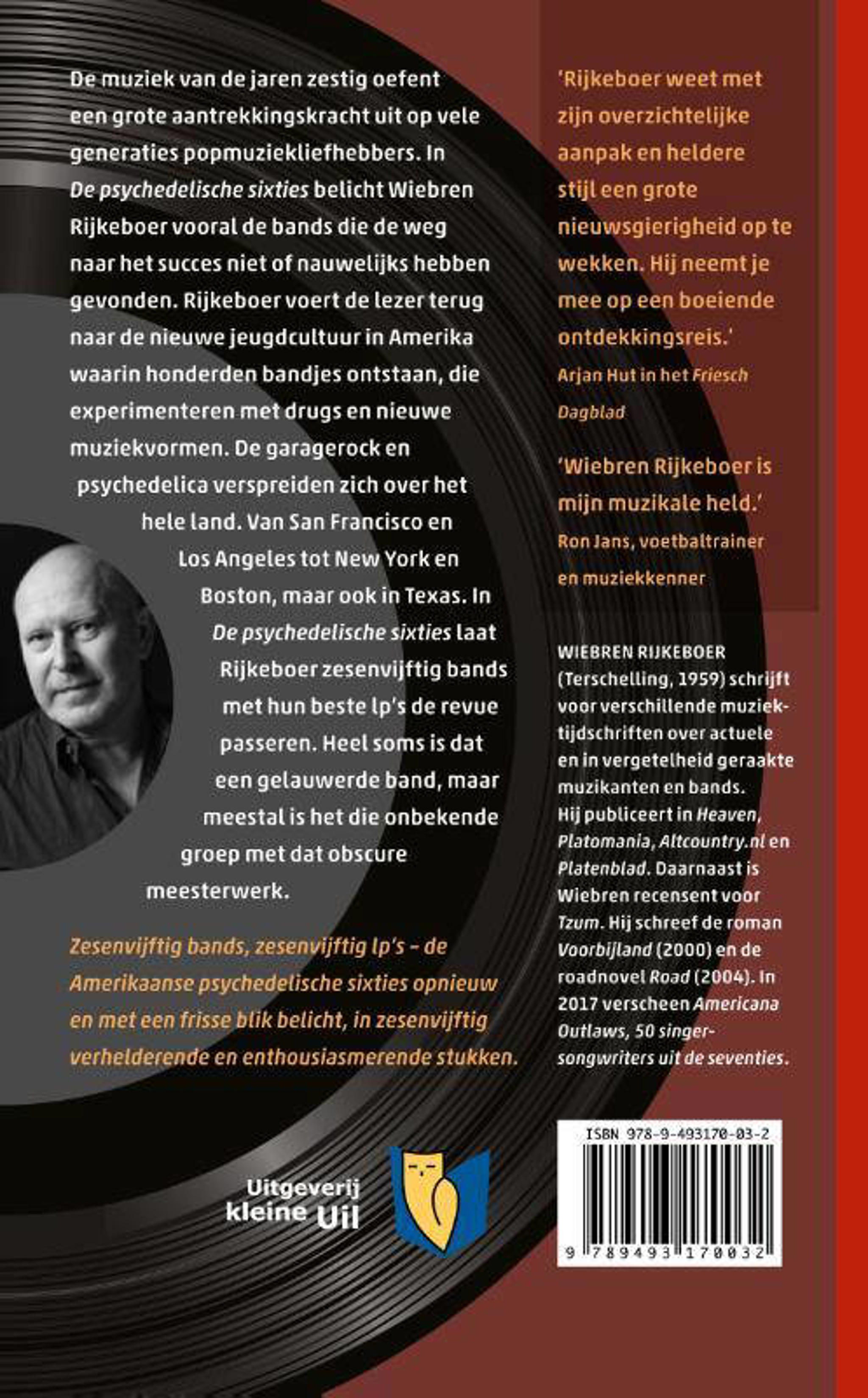 Wiebren Rijkeboer Muziekreeks: De psychedelische sixties | wehkamp