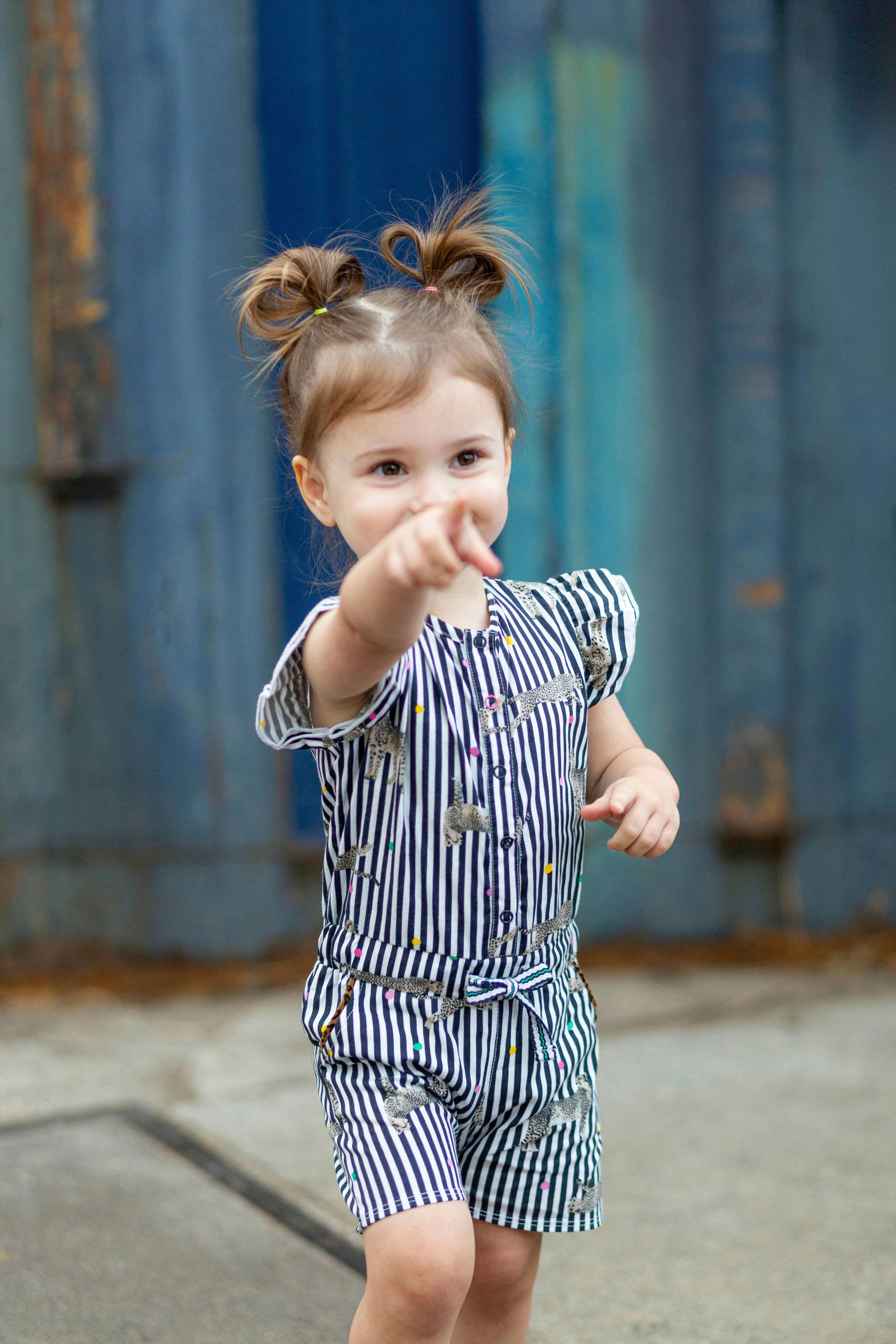 Quapi jumpsuit Bianca wit/zwart/bruin | wehkamp