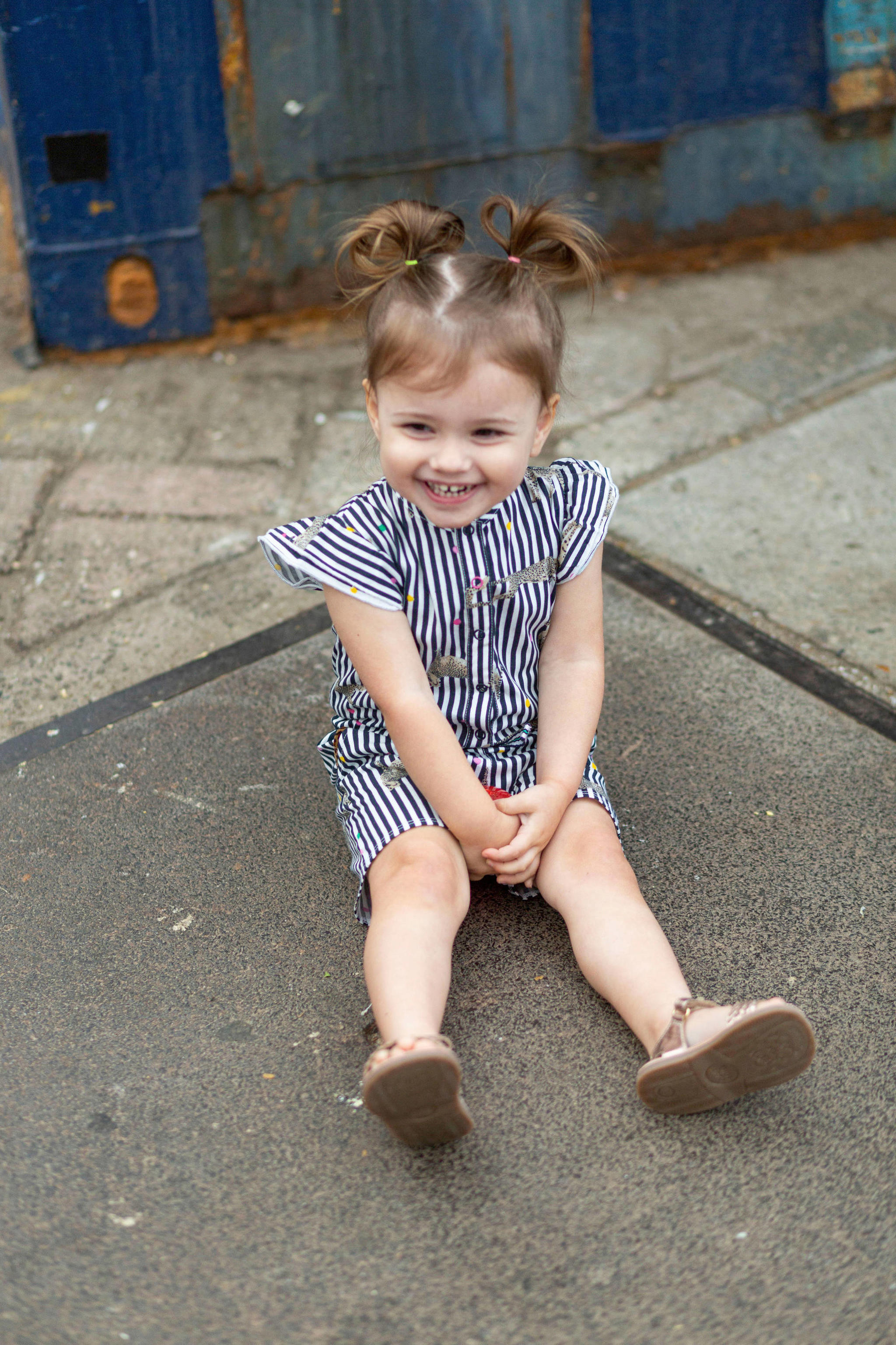 Quapi jumpsuit Bianca wit/zwart/bruin | wehkamp