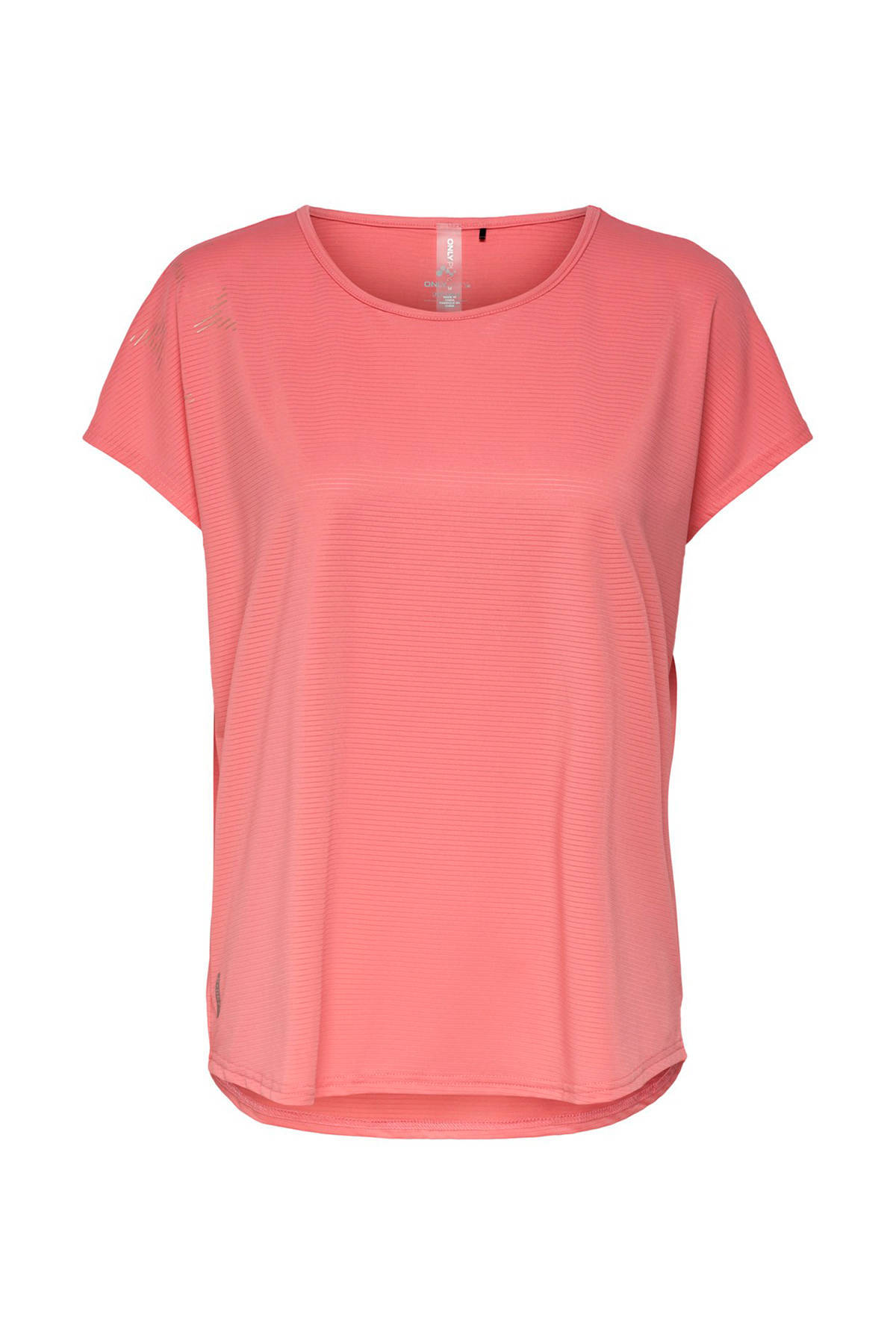 ONLY PLAY sport T-shirt roze | wehkamp