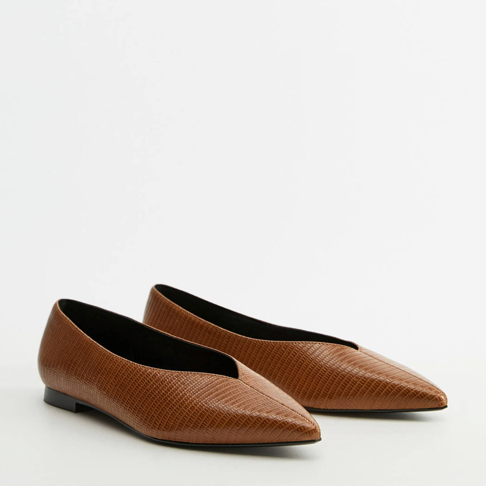 Mango ballerina's cognac | wehkamp