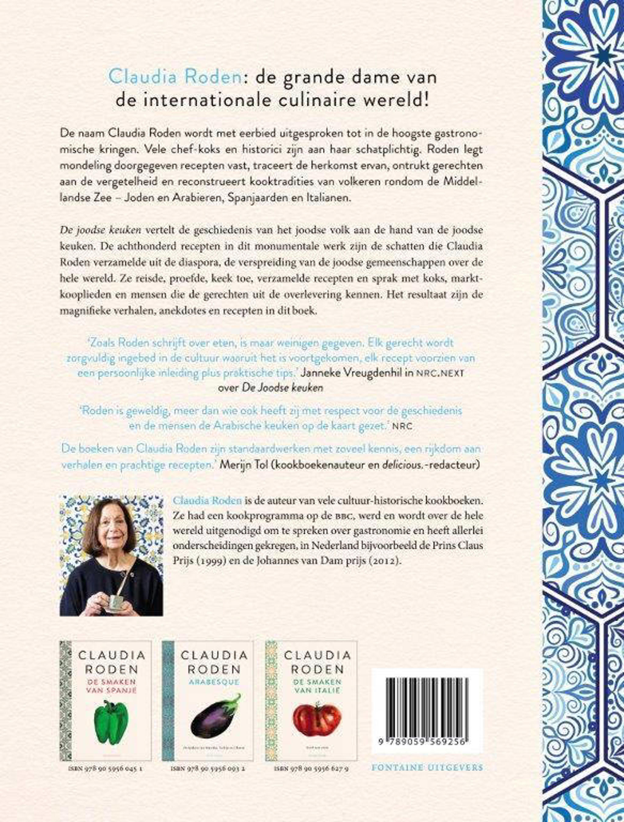 Claudia Roden De Joodse keuken | wehkamp