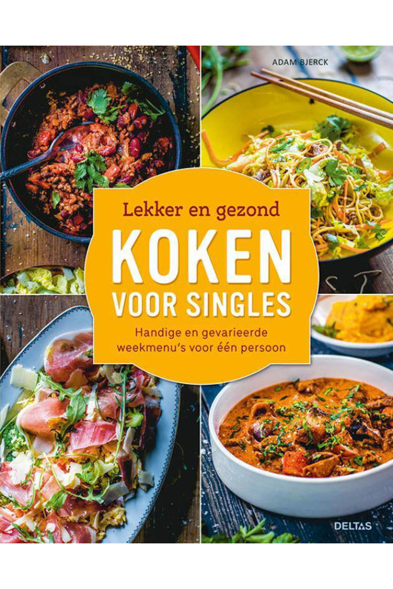 Adam Bjerck Lekker en gezond koken voor singles | wehkamp