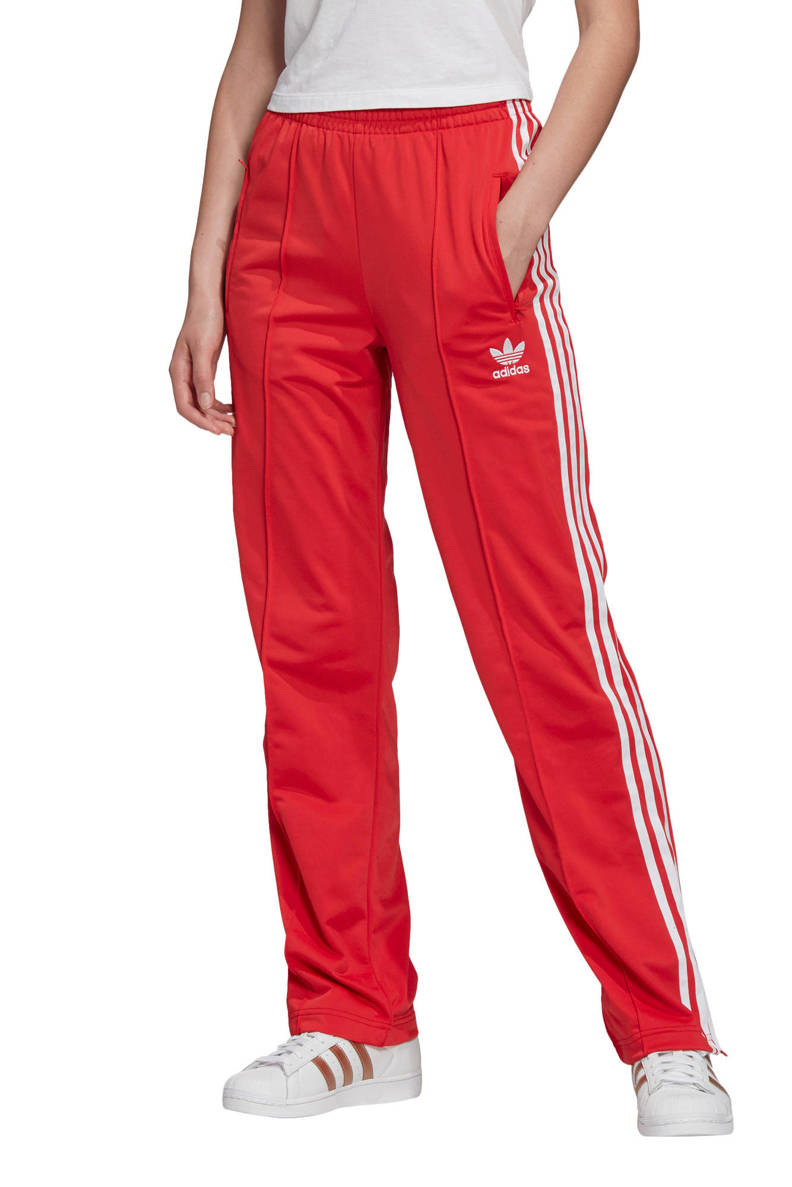 adidas Originals Adicolor trainingsbroek rood | wehkamp