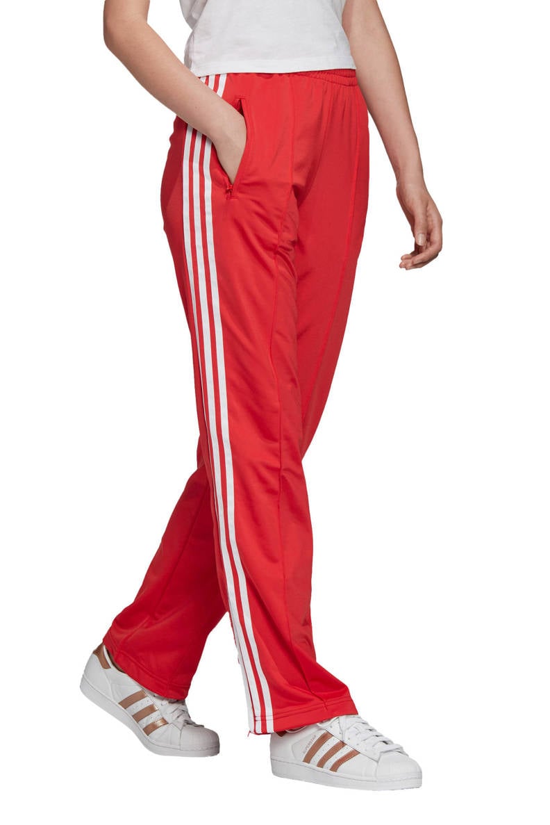 adidas Originals Adicolor trainingsbroek rood | wehkamp