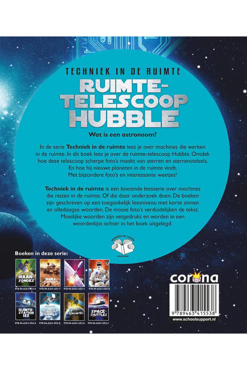 Allan Morey Techniek in de ruimte: Ruimte-telescoop Hubble | wehkamp