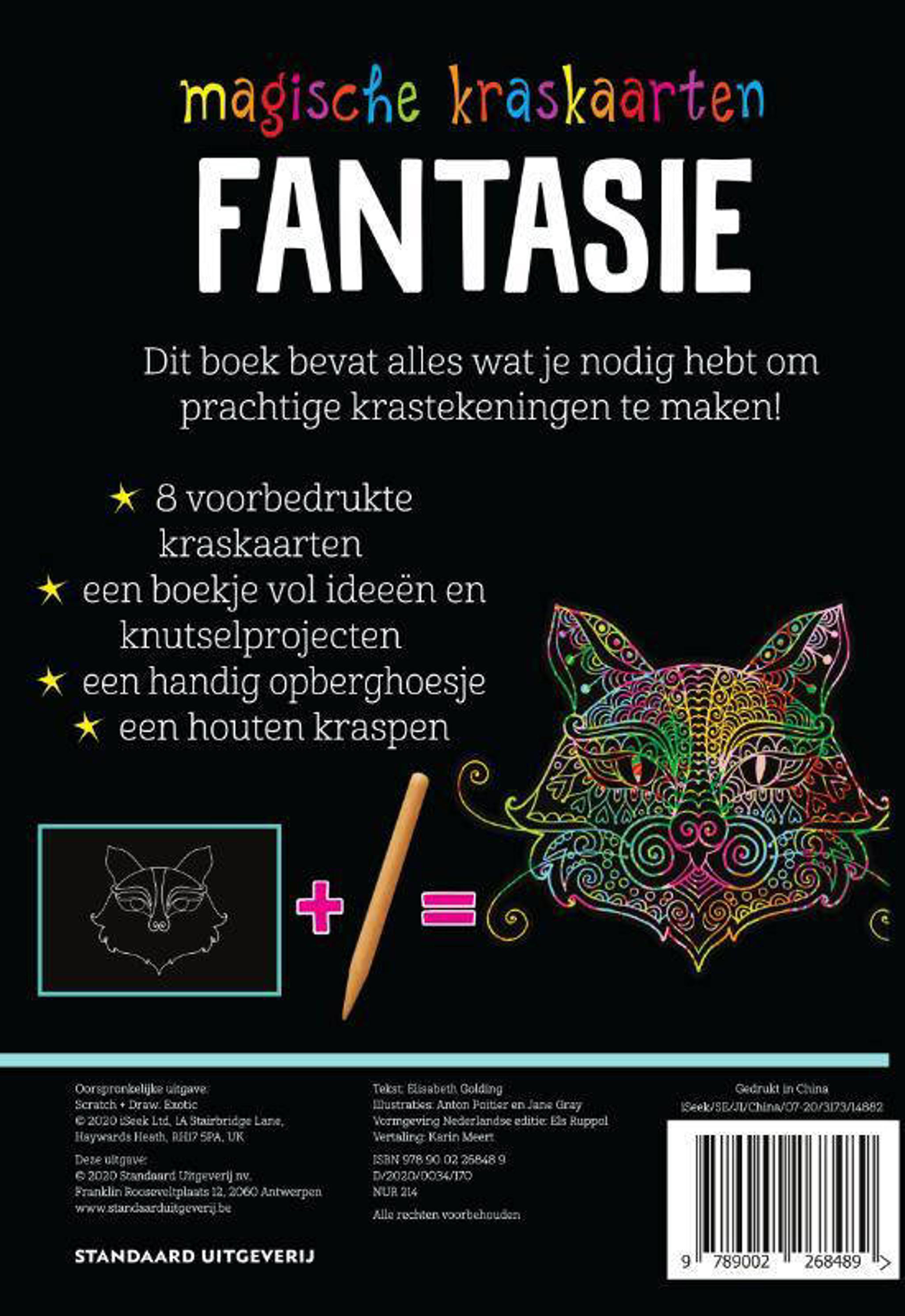 Magische kraskaarten Fantasie | wehkamp