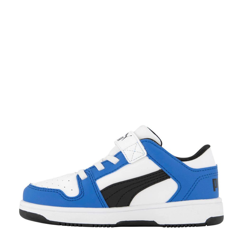 Puma sneakers wit/blauw/zwart | wehkamp