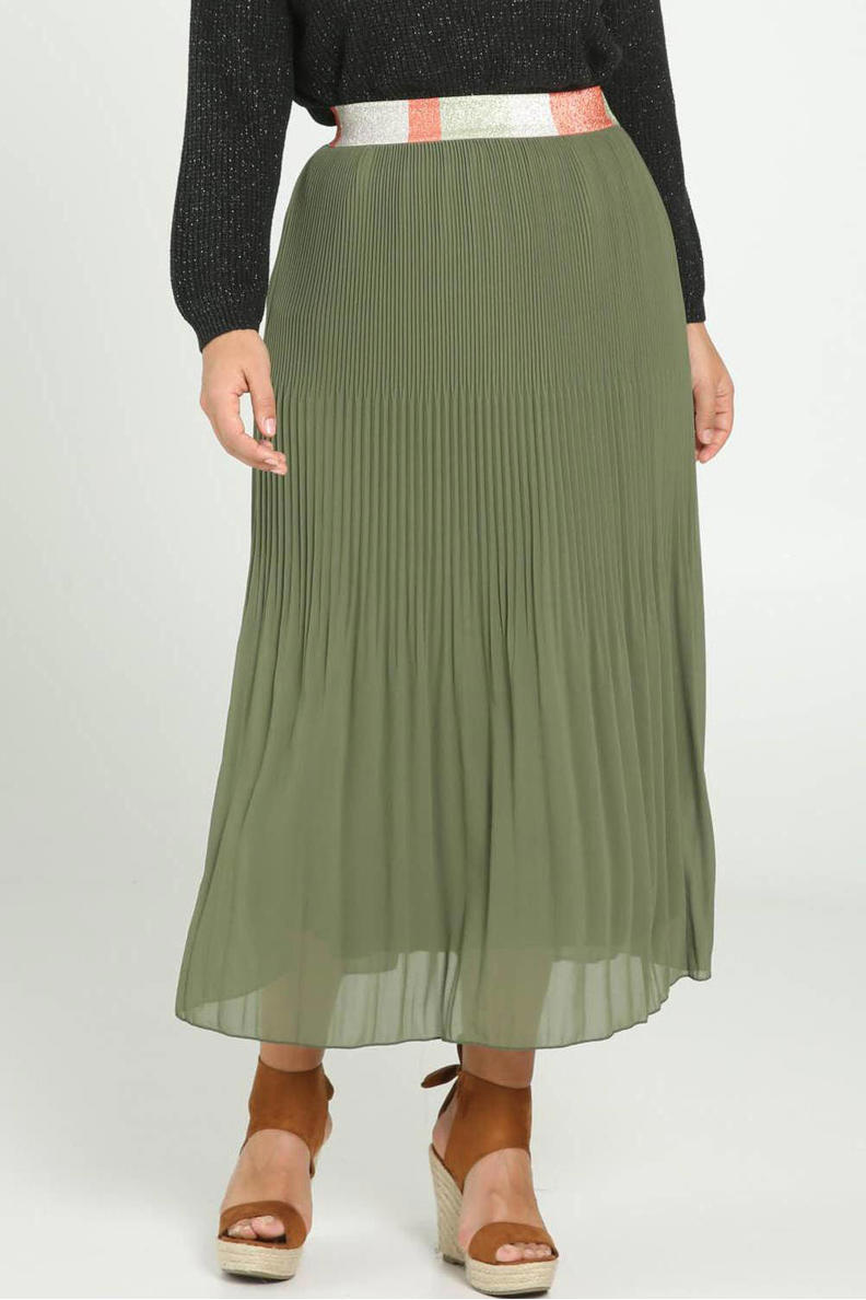 Paprika plissé rok groen kopen? | Morgen in huis | wehkamp