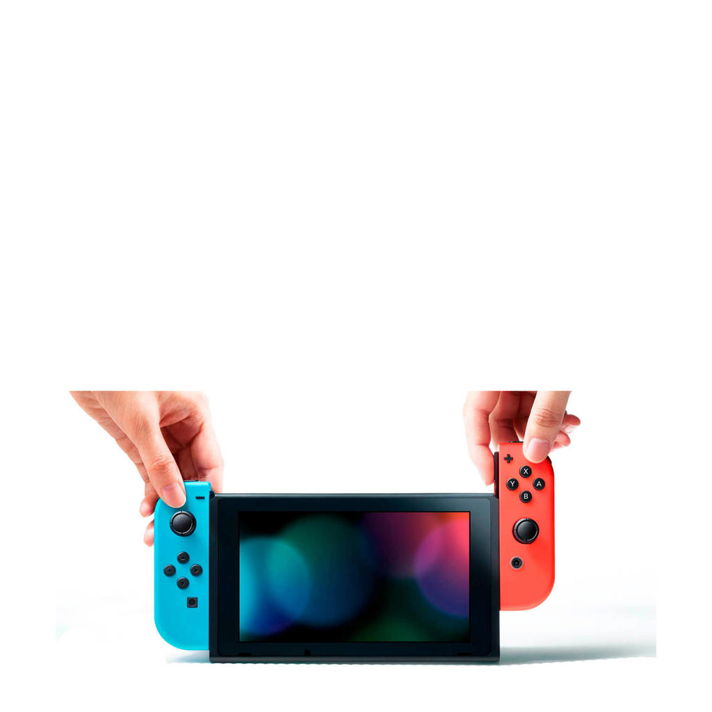 Nintendo Switch + Mario Kart 8 Deluxe bundel (rood/blauw) | wehkamp