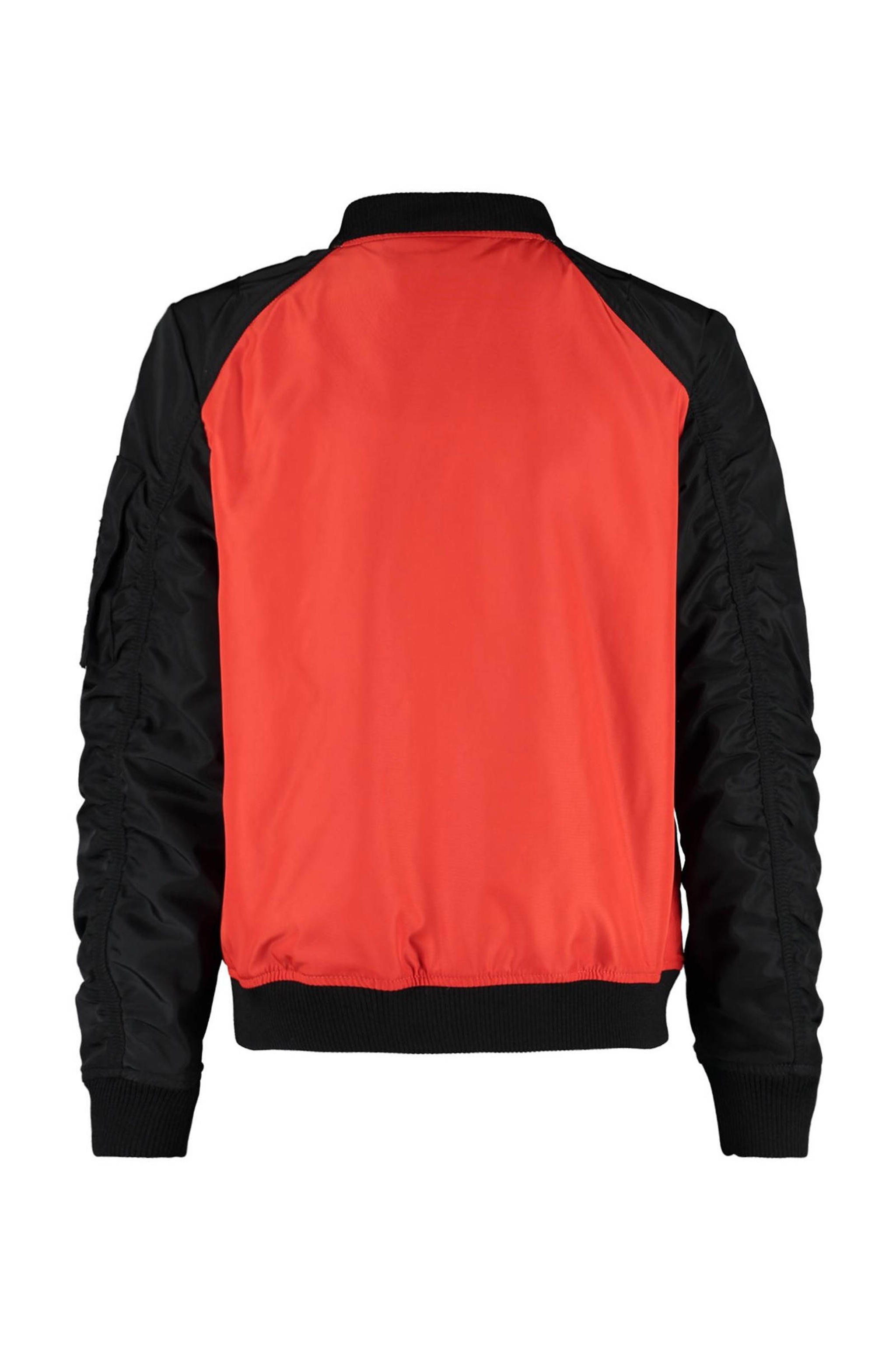 CoolCat Junior zomerjas Jim rood/zwart | wehkamp