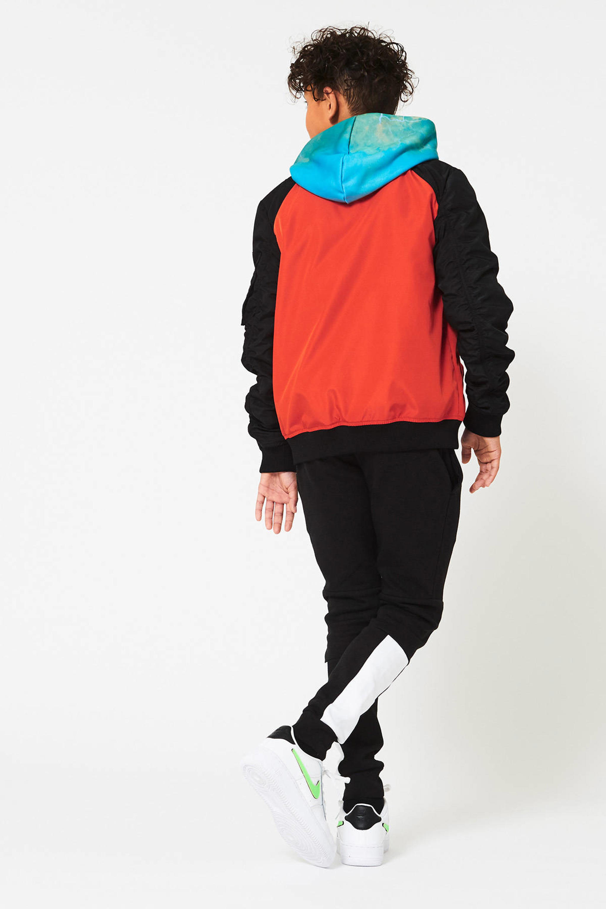 CoolCat Junior zomerjas Jim rood/zwart | wehkamp