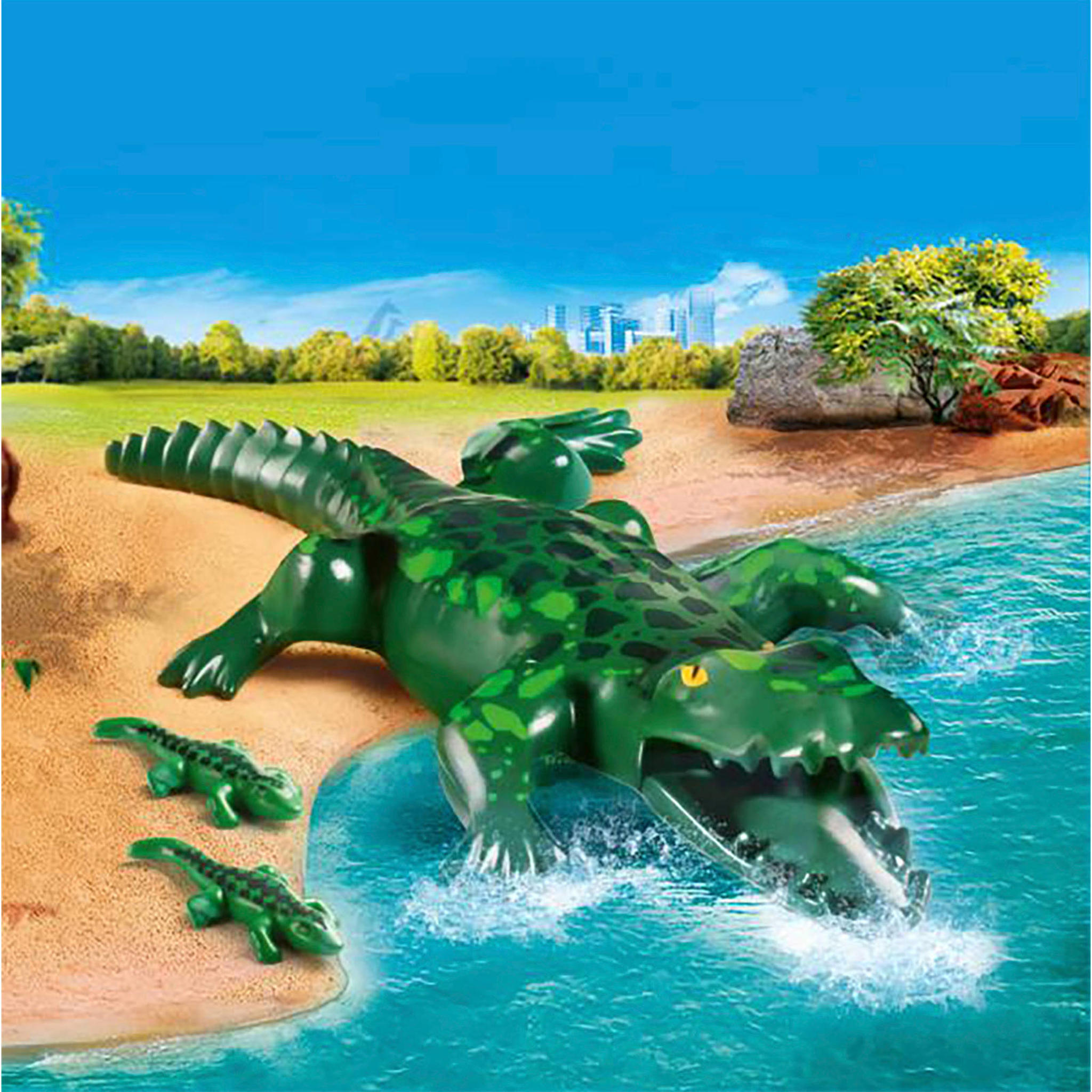 Playmobil Family Fun Alligator met baby 70358 | wehkamp