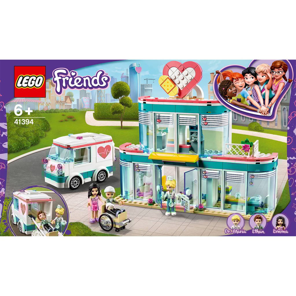 LEGO Friends Heartlake City Ziekenhuis 41394 | wehkamp